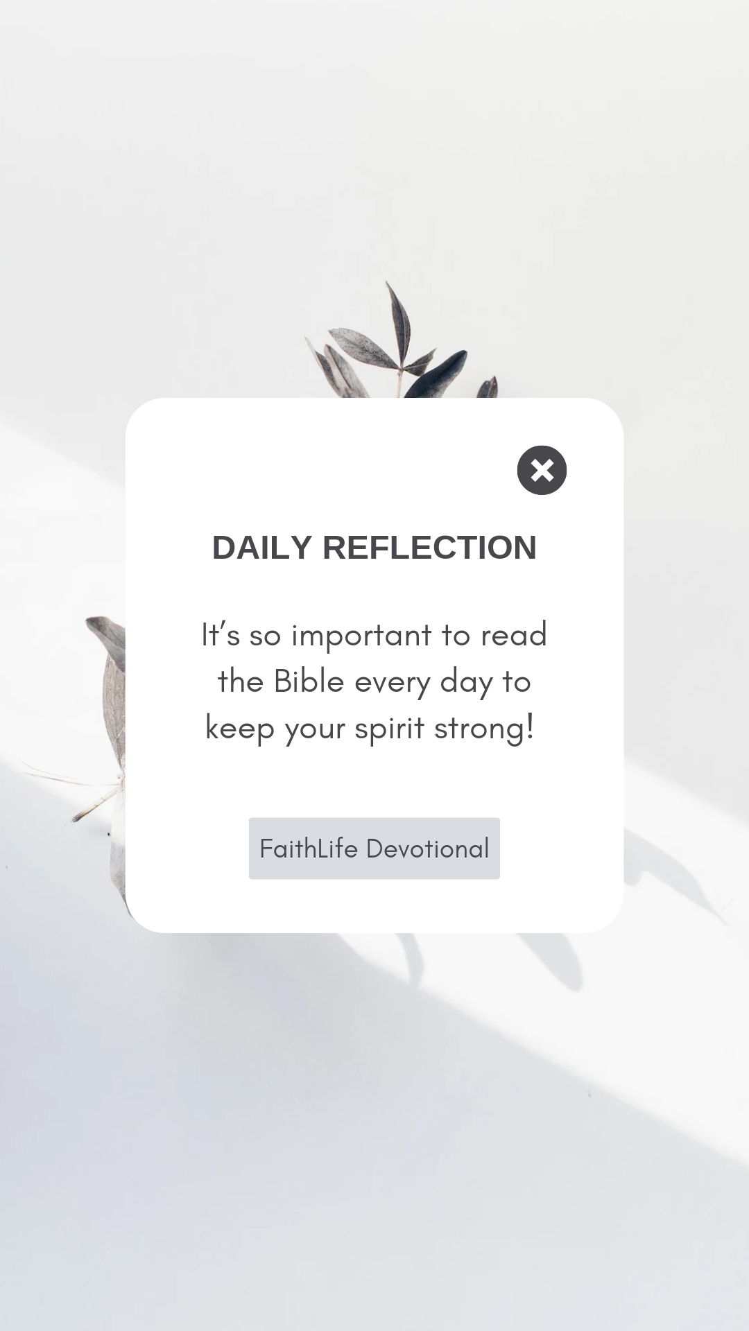 Build a Strong Spirit - FaithLife Ministries